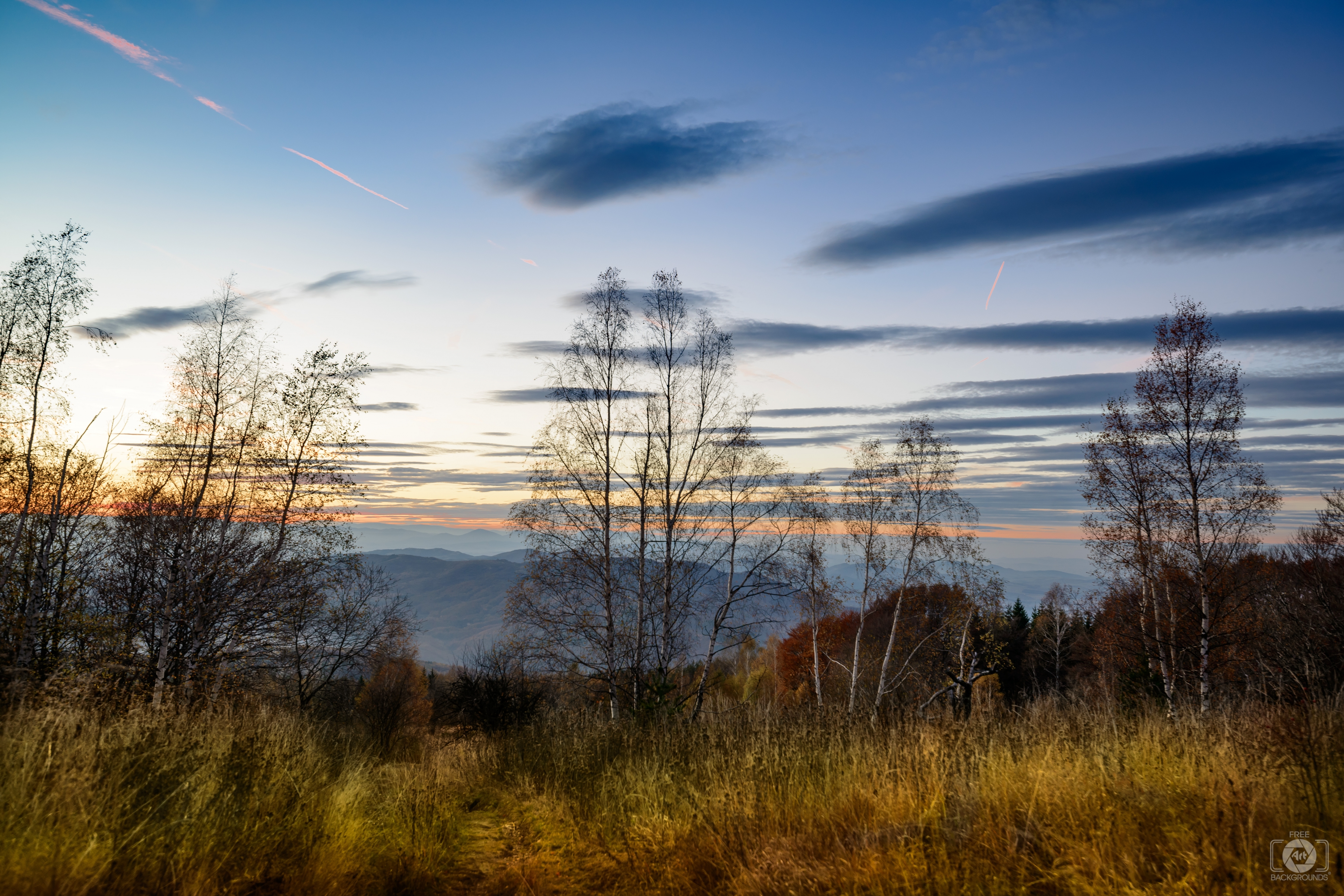 Autumn Mountain Landscape Background - High-quality Free Backgrounds